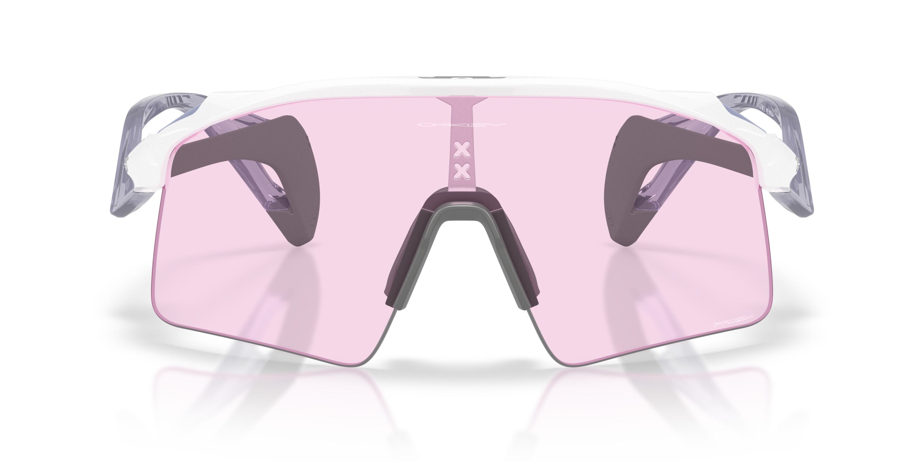 Stunt Wing Prizm Low Light Lenses, Polished White Frame Sunglasses ...