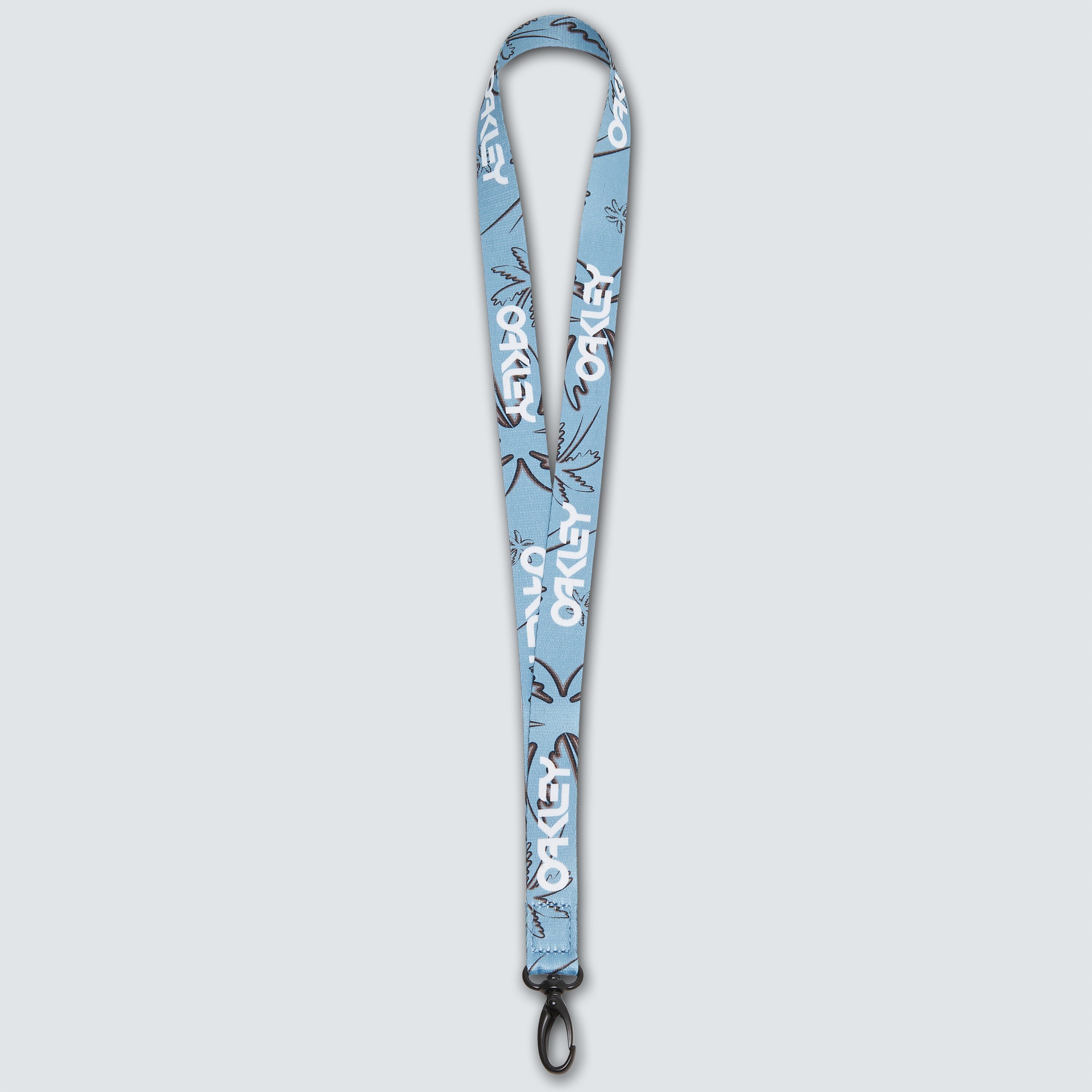 Oakley Wanderlust Lanyard - Three Lines Palms Light Blue | Oakley® BR