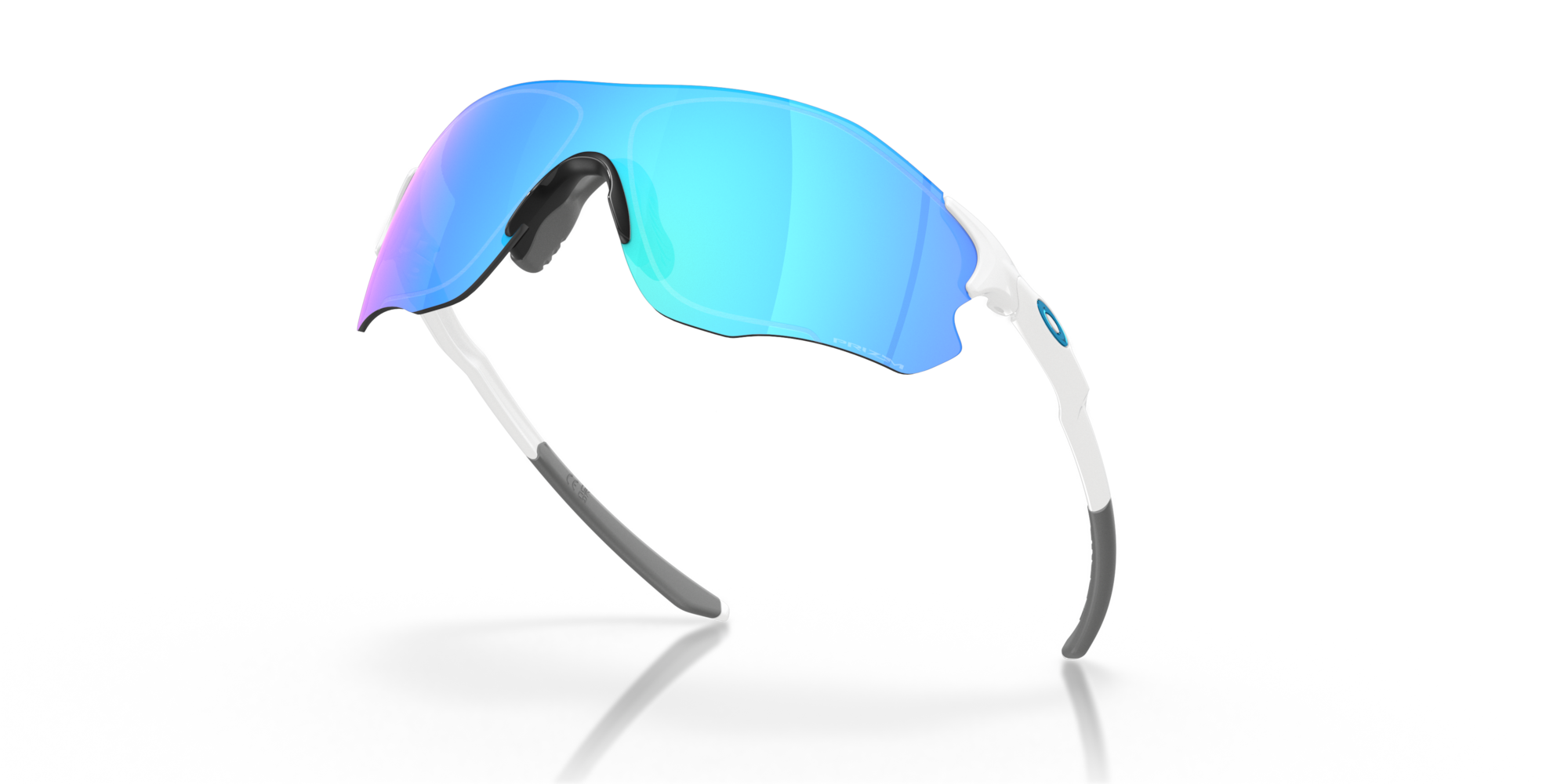 Oakley EVZero™ Path® (Low Bridge Fit) Sunglasses with Polished White ...
