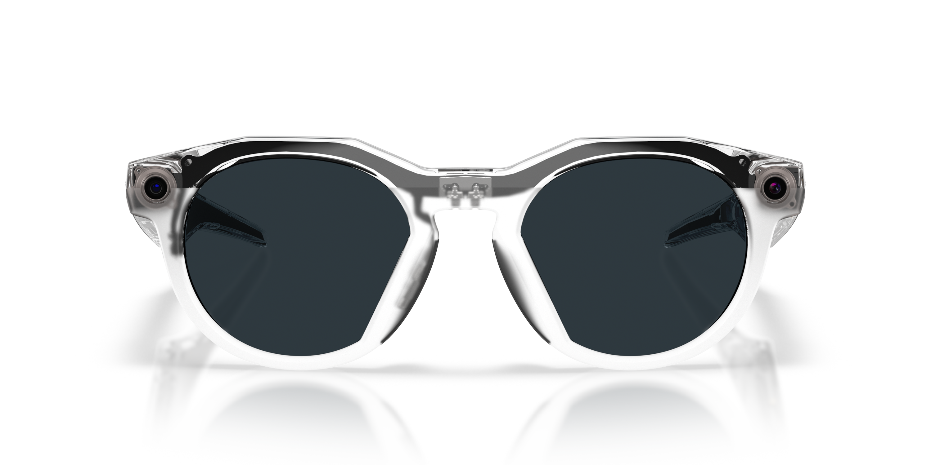 Oakley Meta HSTN Transitions Grey Lenses, Clear Frame Sunglasses ...