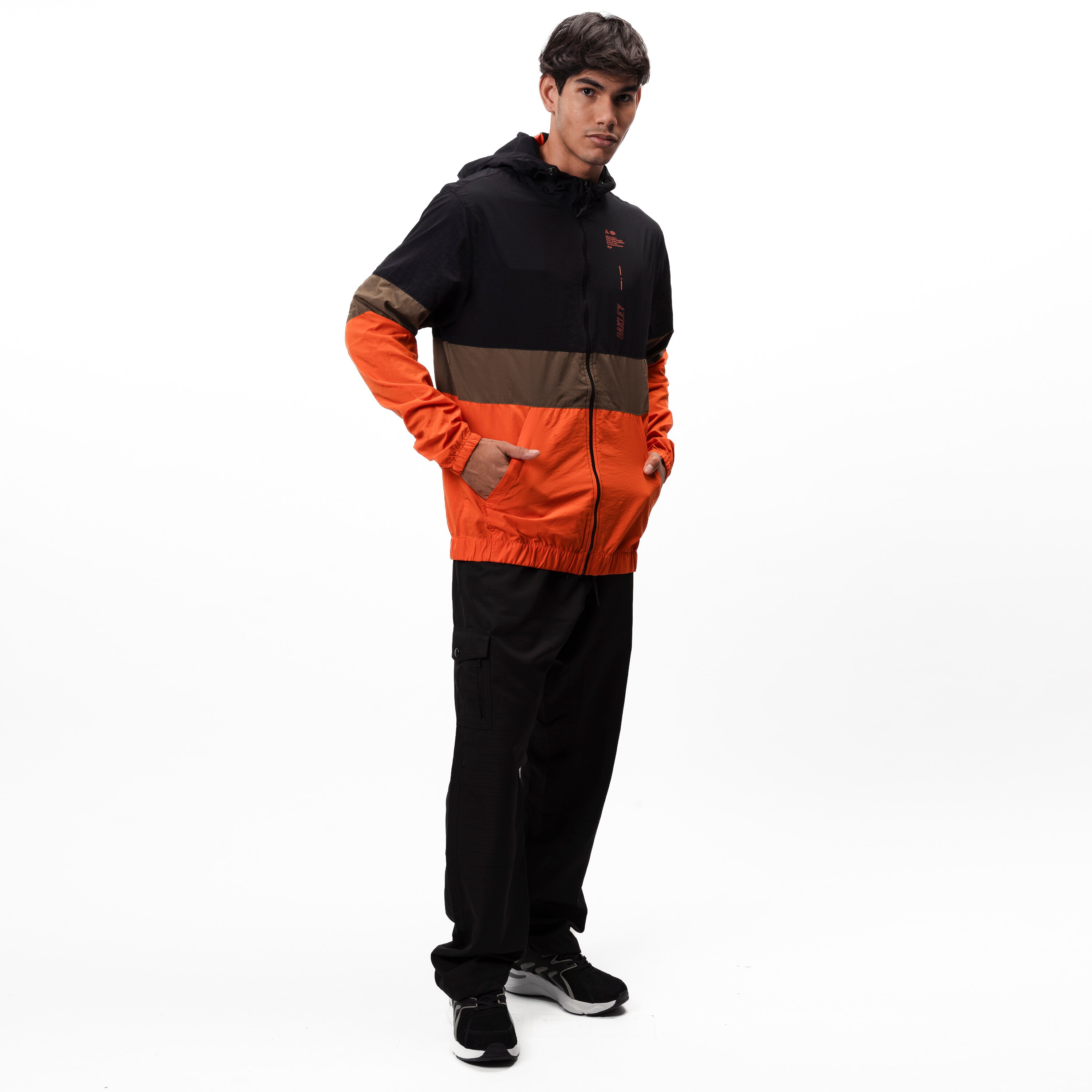 Oakley Jaqueta Masc Mod Travel Hiking Perform Jacket - Blackout ...