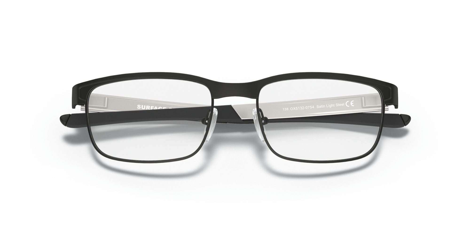 Surface Plate™ Satin Light Steel Eyeglasses | Oakley® US