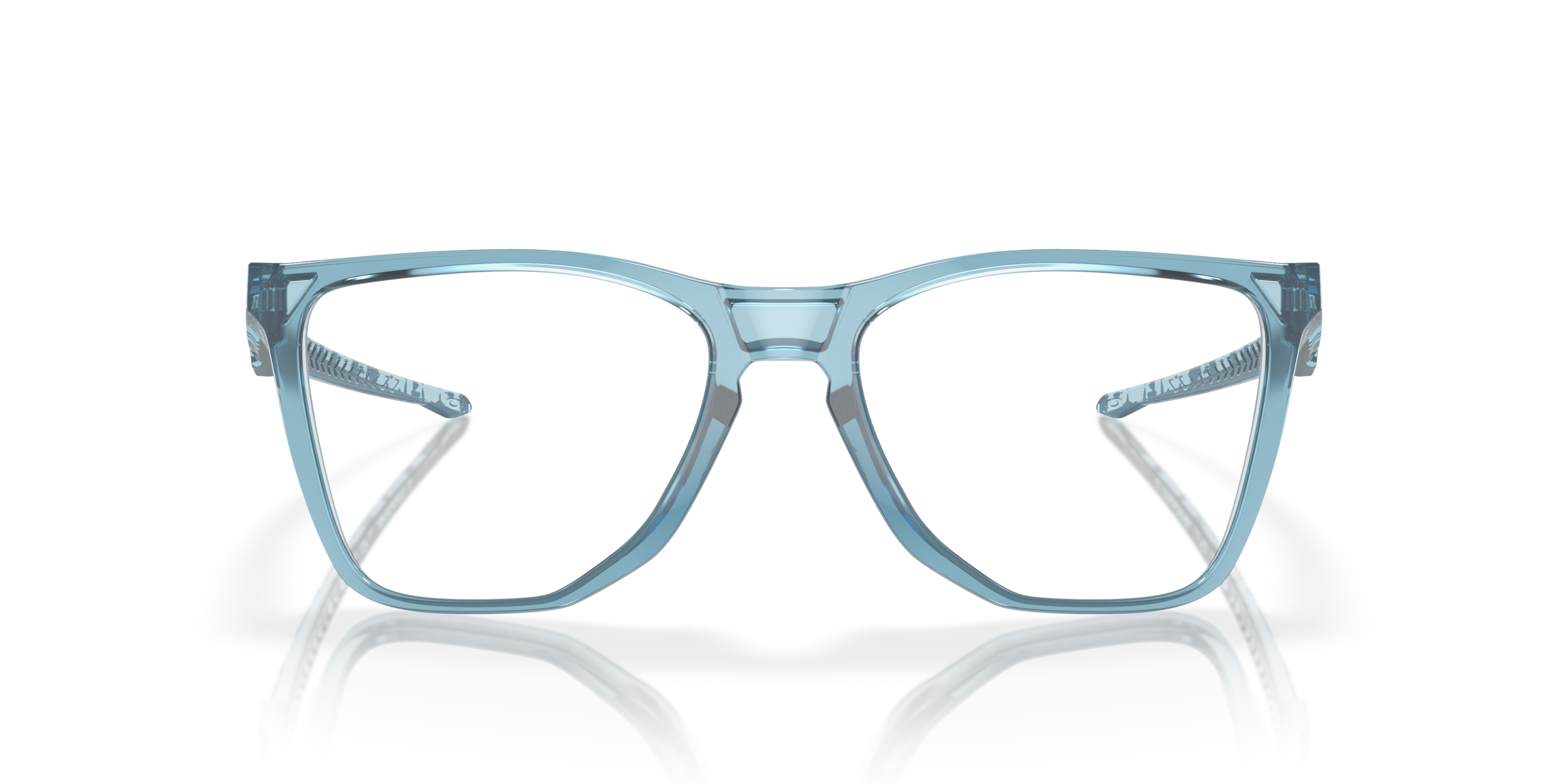 Oakley The Cut Eyeglasses with Polished Trans Stonewash Frame | Oakley® US