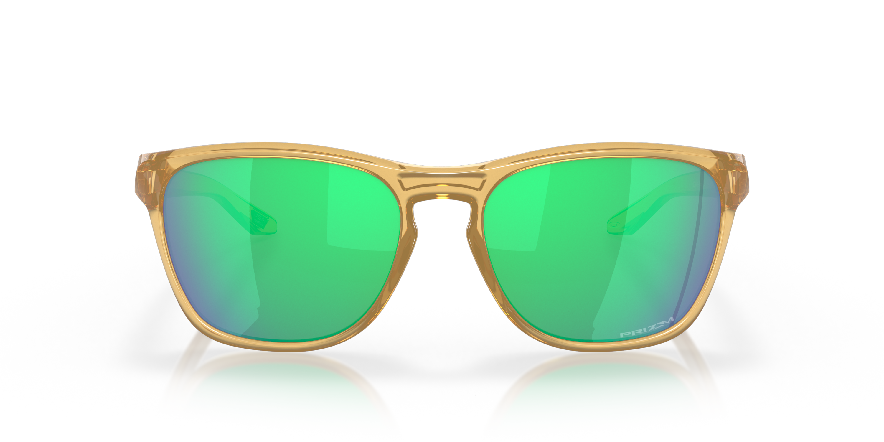 Oakley Manorburn Sunglasses with Transparent Light Curry Frame and ...