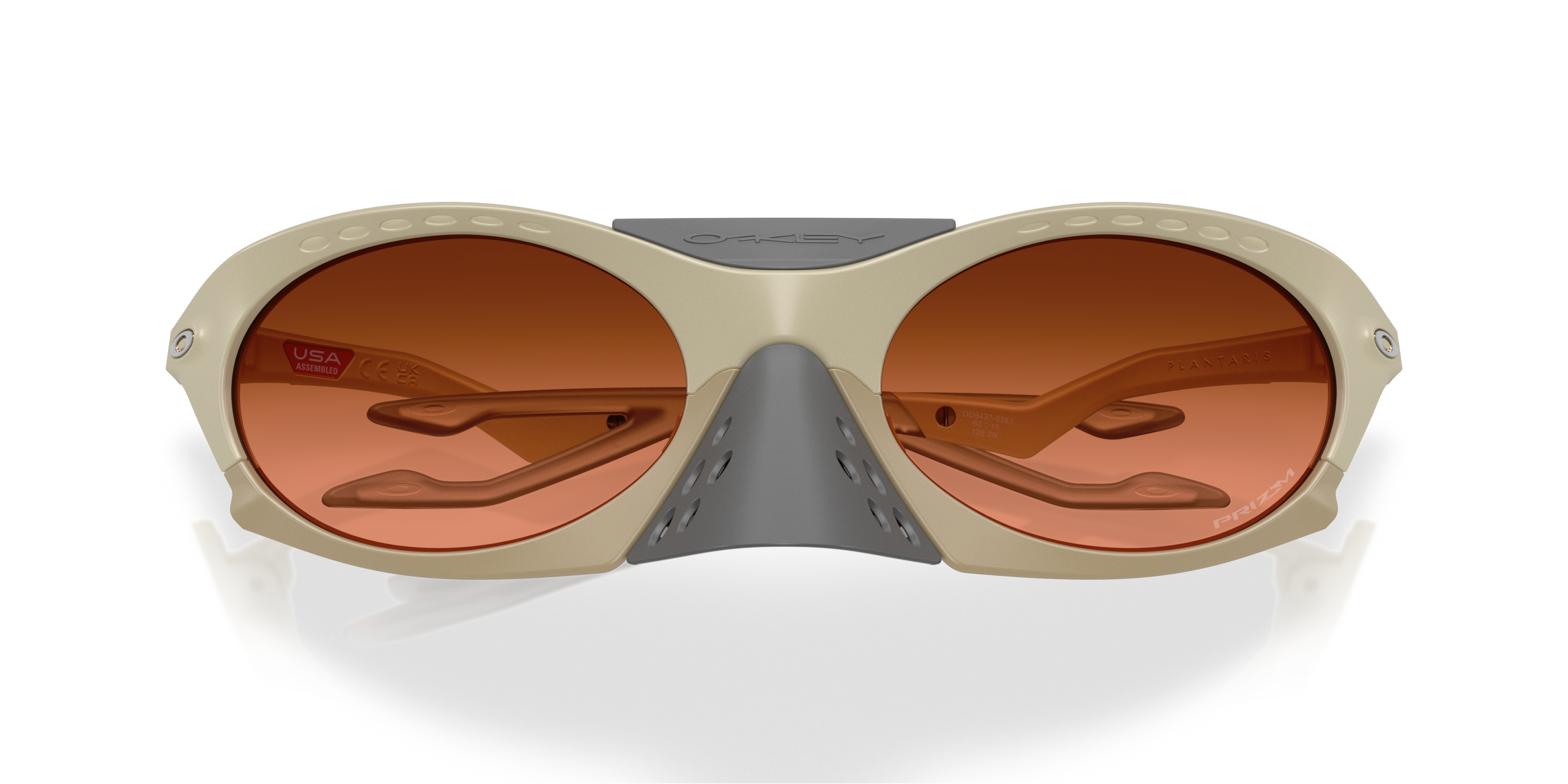 Plantaris Prizm Brown Gradient Lenses, Matte Sand Frame Sunglasses ...