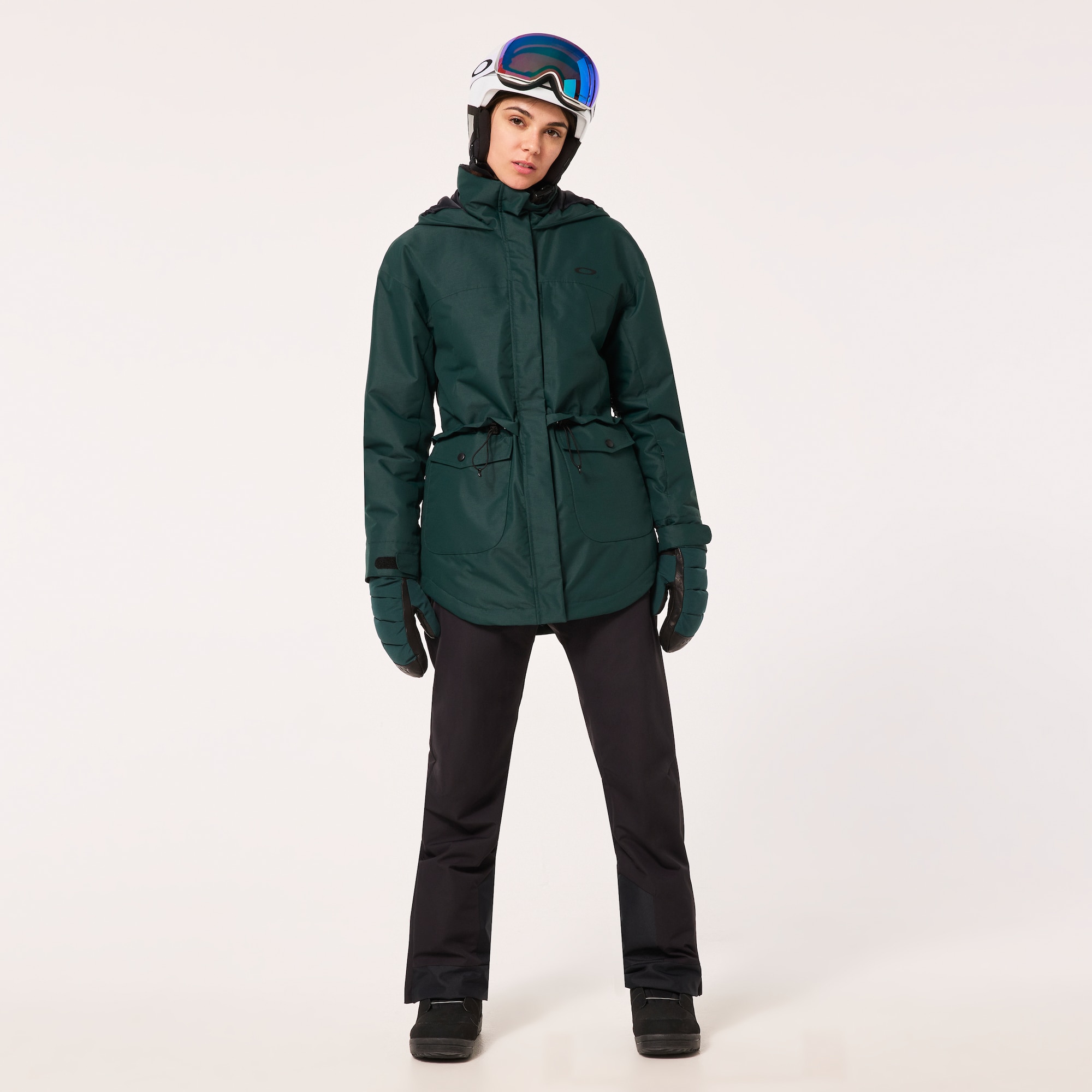 Oakley Kora Insulated Parka Jacket - Hunter Green | Oakley® US