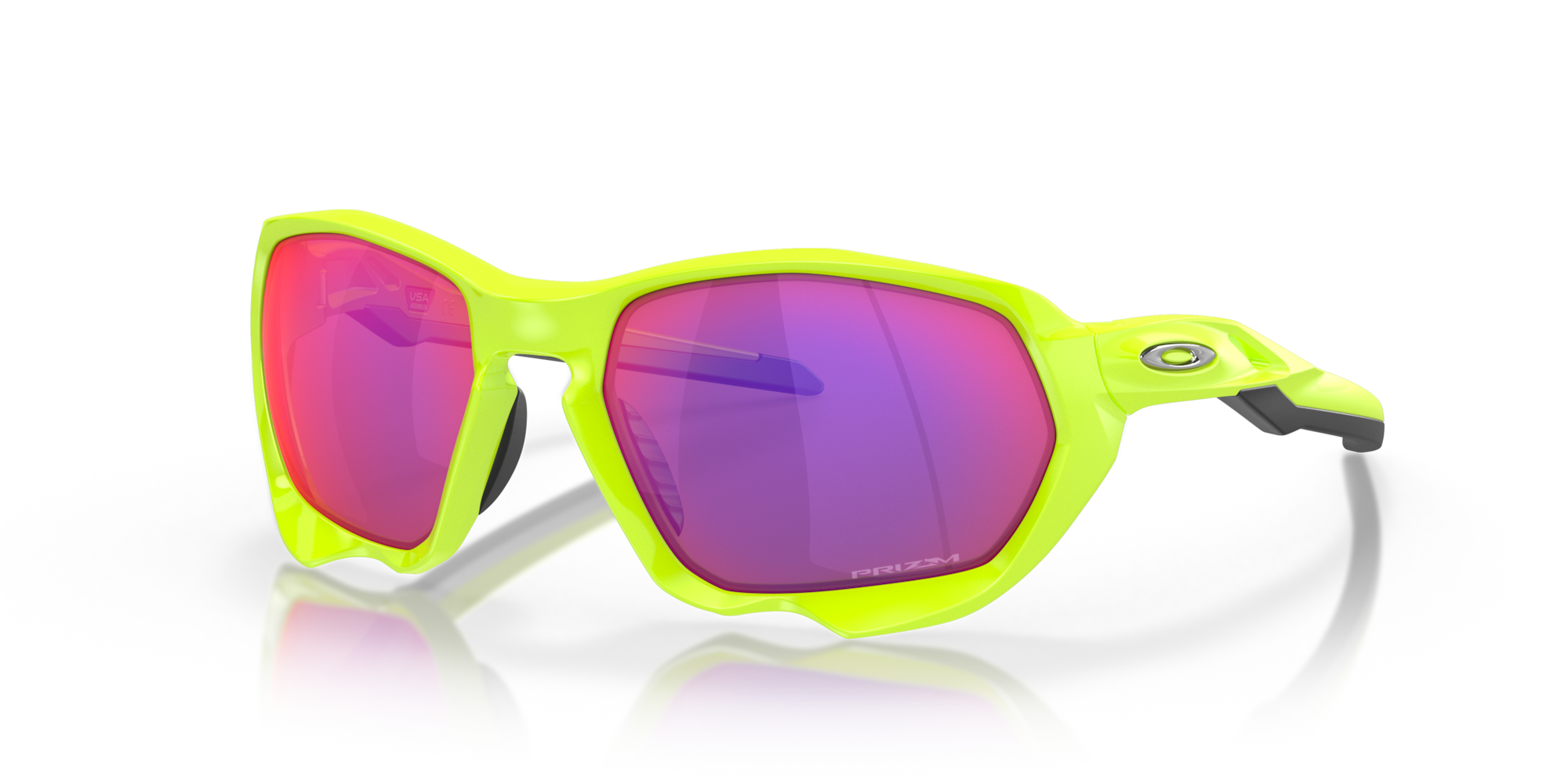 Oakley Plazma Sunglasses with Matte Retina Burn Frame and Prizm Road ...