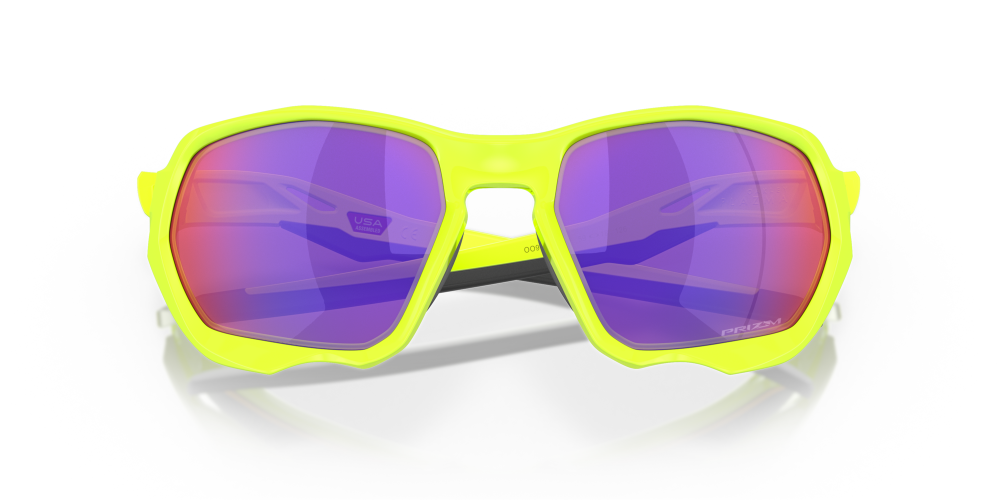 Oakley Plazma Sunglasses with Matte Retina Burn Frame and Prizm Road ...