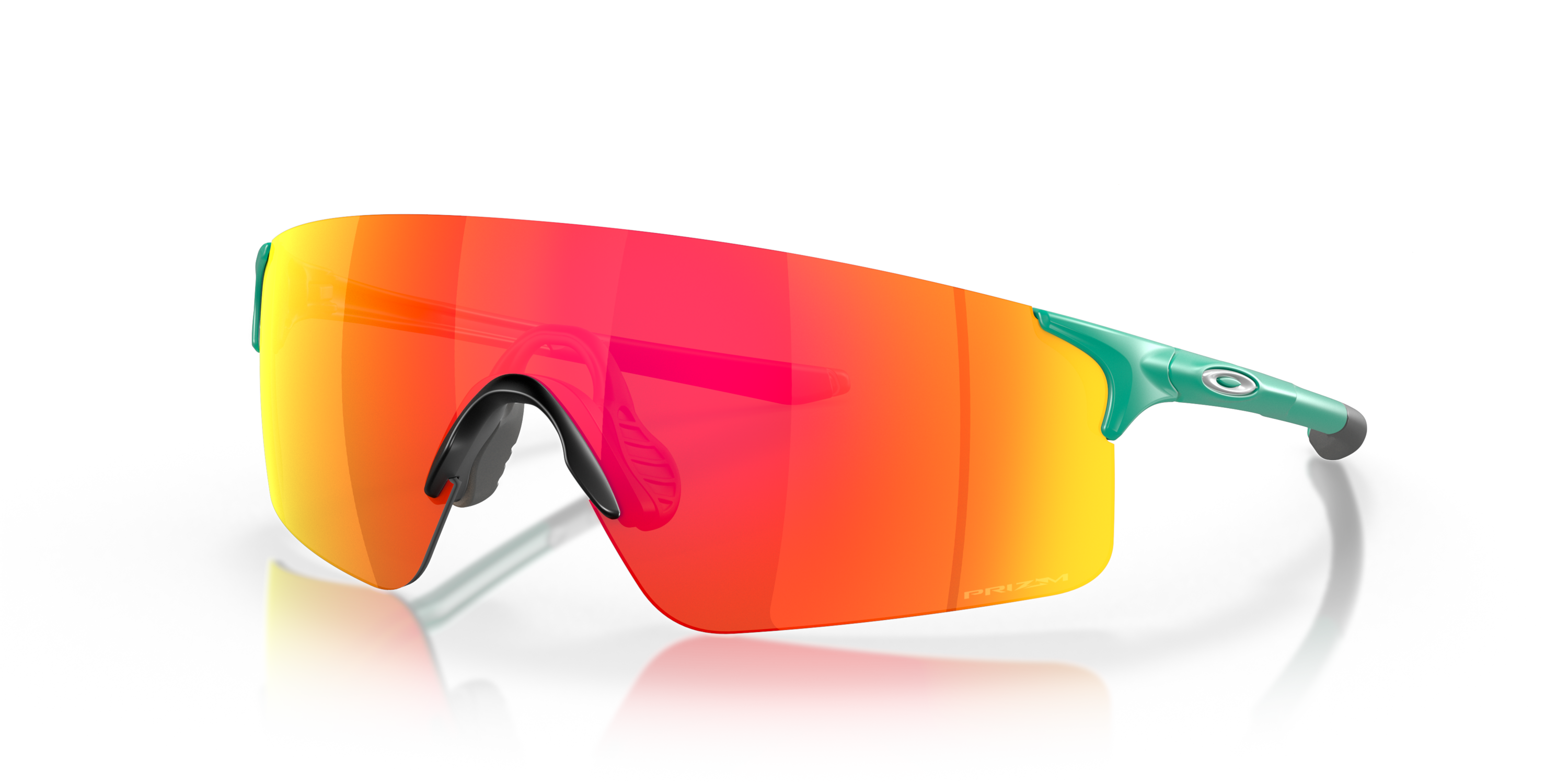 EVZero™ Blades (Low Bridge Fit) Prizm Ruby Lenses, Matte Celeste Frame ...