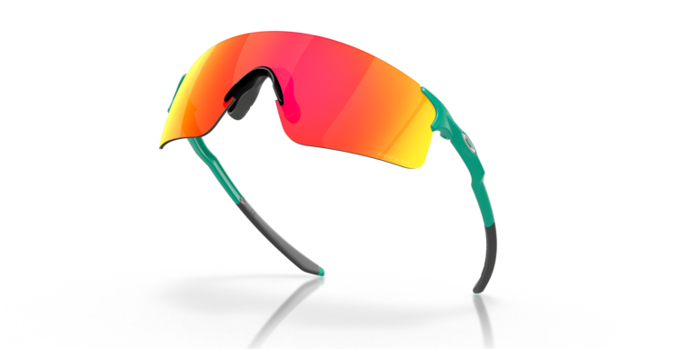 EVZero™ Blades (Low Bridge Fit) Prizm Ruby Lenses, Matte Celeste Frame ...
