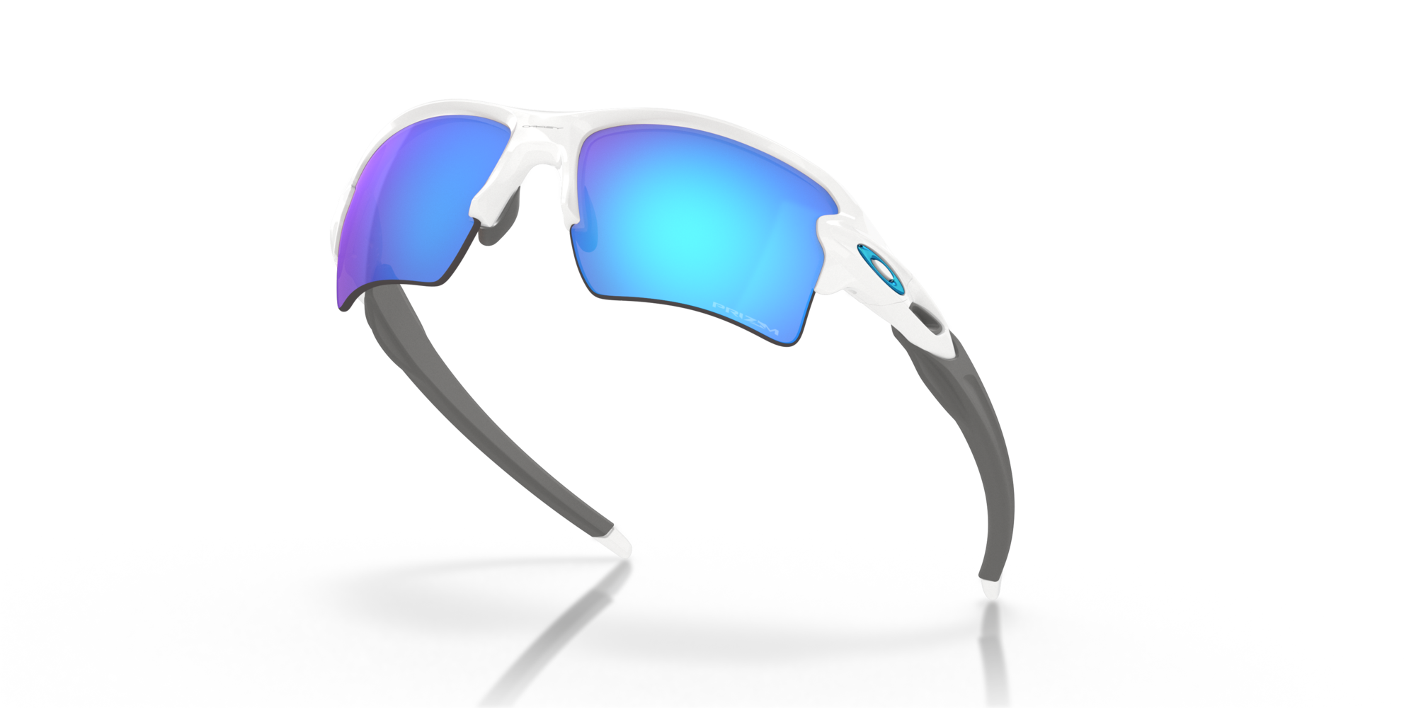 Oakley Flak® 2.0 XL Sunglasses with Polished White Frame and Prizm ...