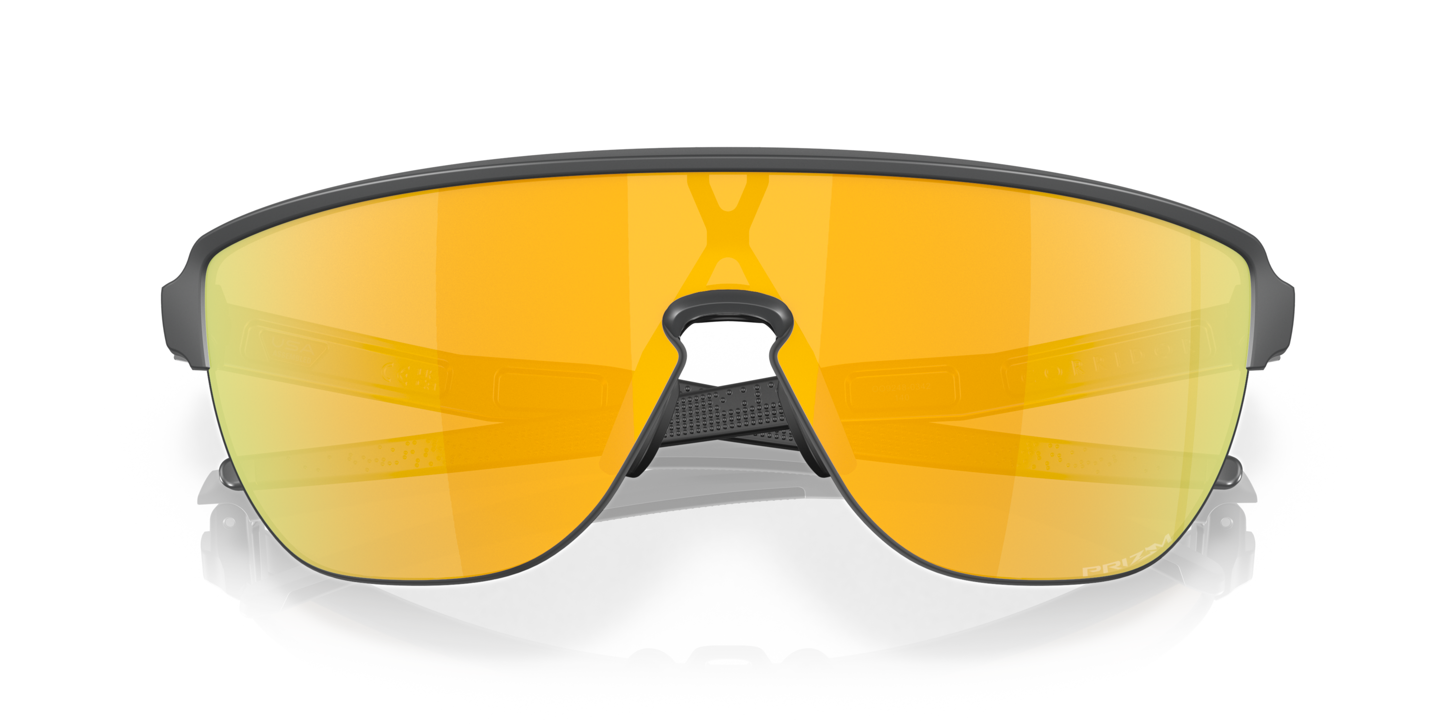 Corridor 24K Iridium Lenses, Matte Carbon Frame Sunglasses | Oakley® US