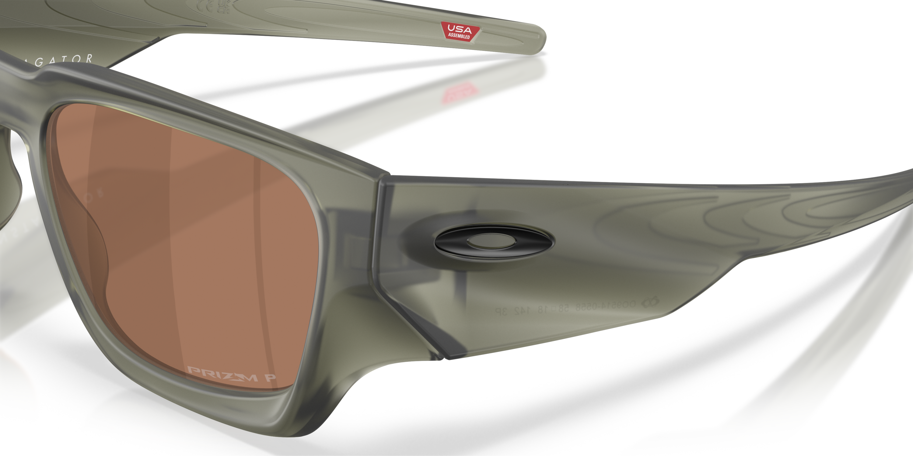 Instagator Prizm Tungsten Polarized Lenses, Matte Olive Ink Frame ...