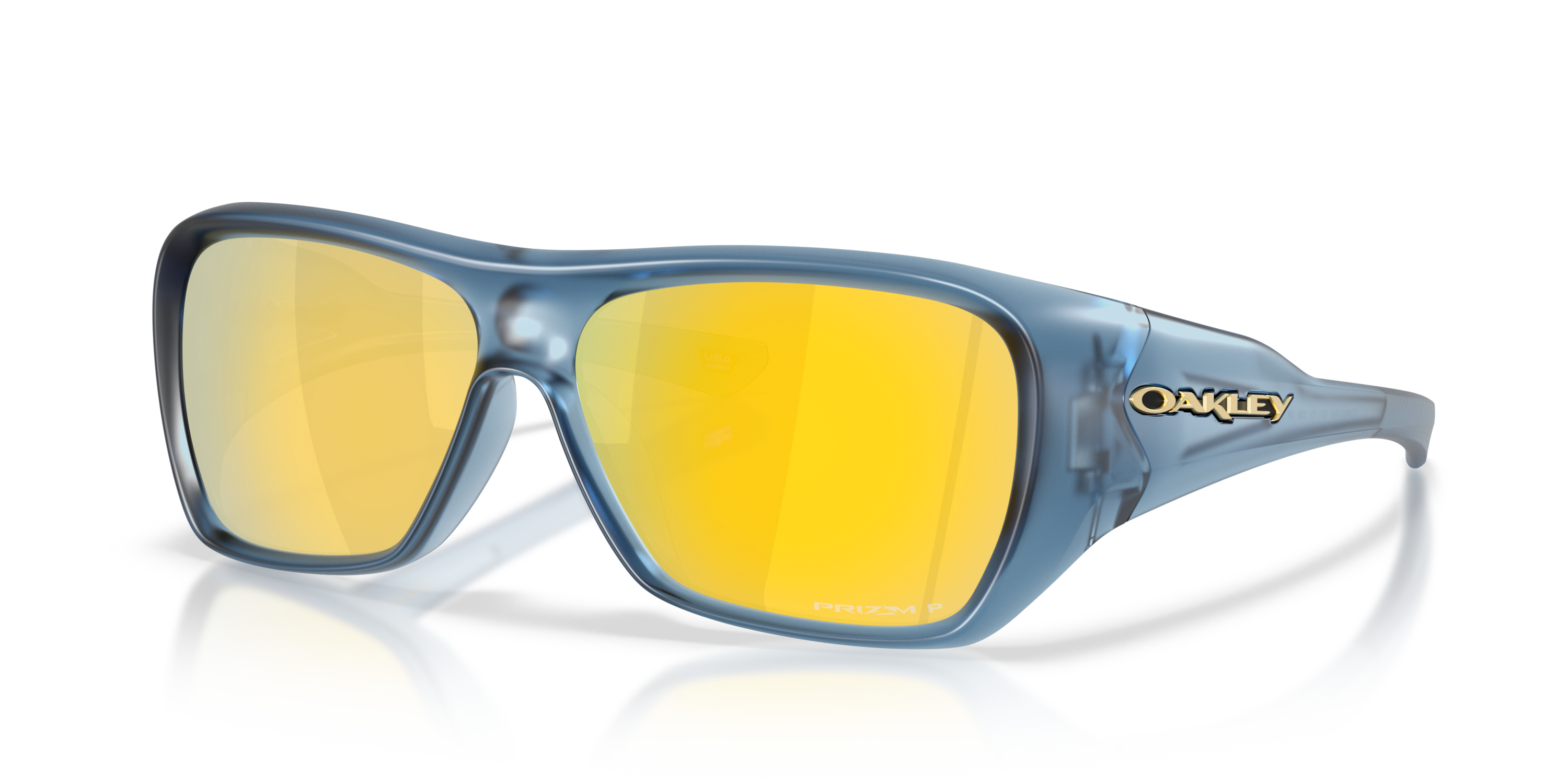 Chaminade Prizm 24K Polarized Lenses, Matte Transparent Abyss Frame ...