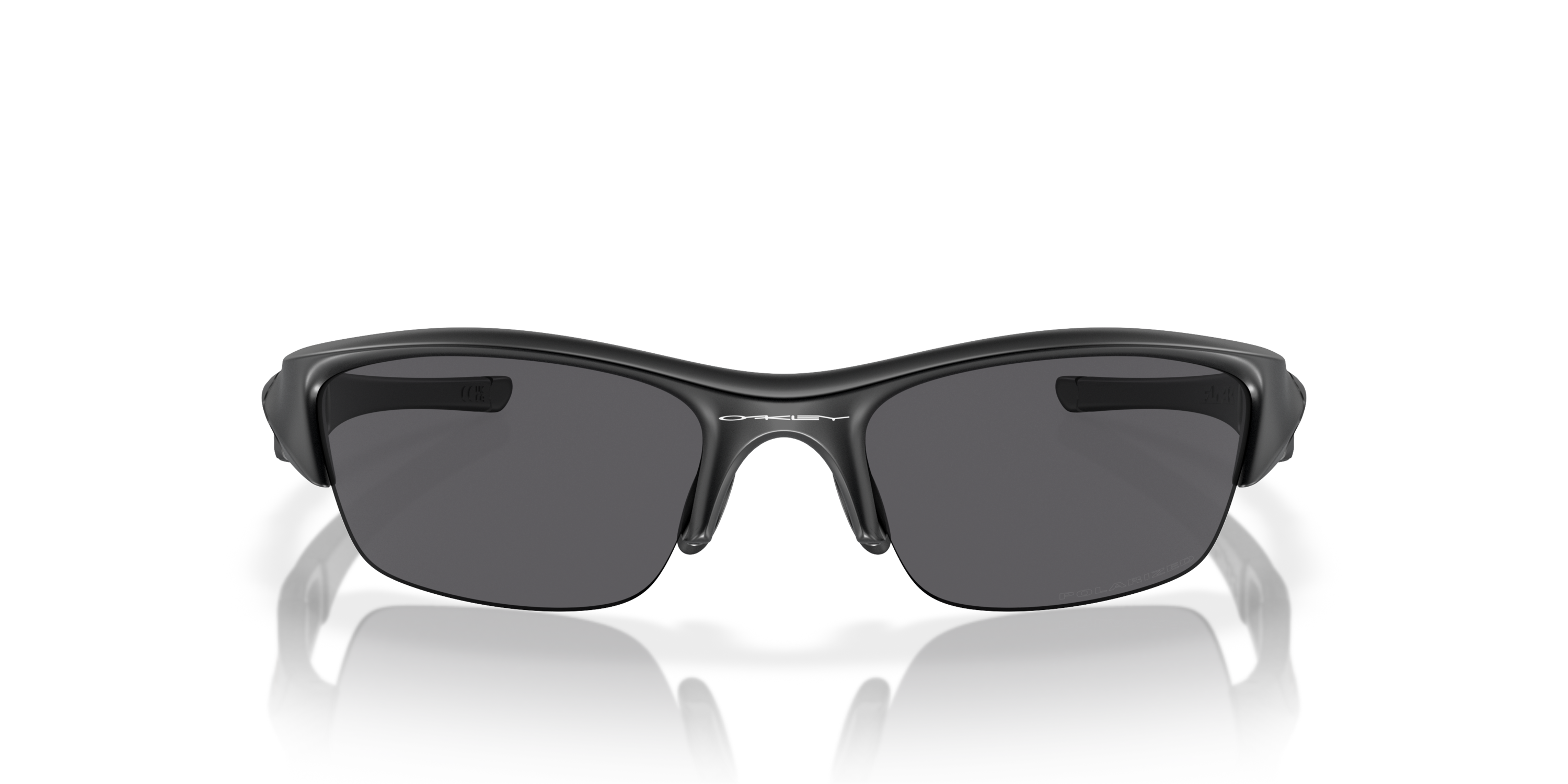 Standard Issue Flak Jacket® Grey Polarized Lenses, Matte Black Frame ...