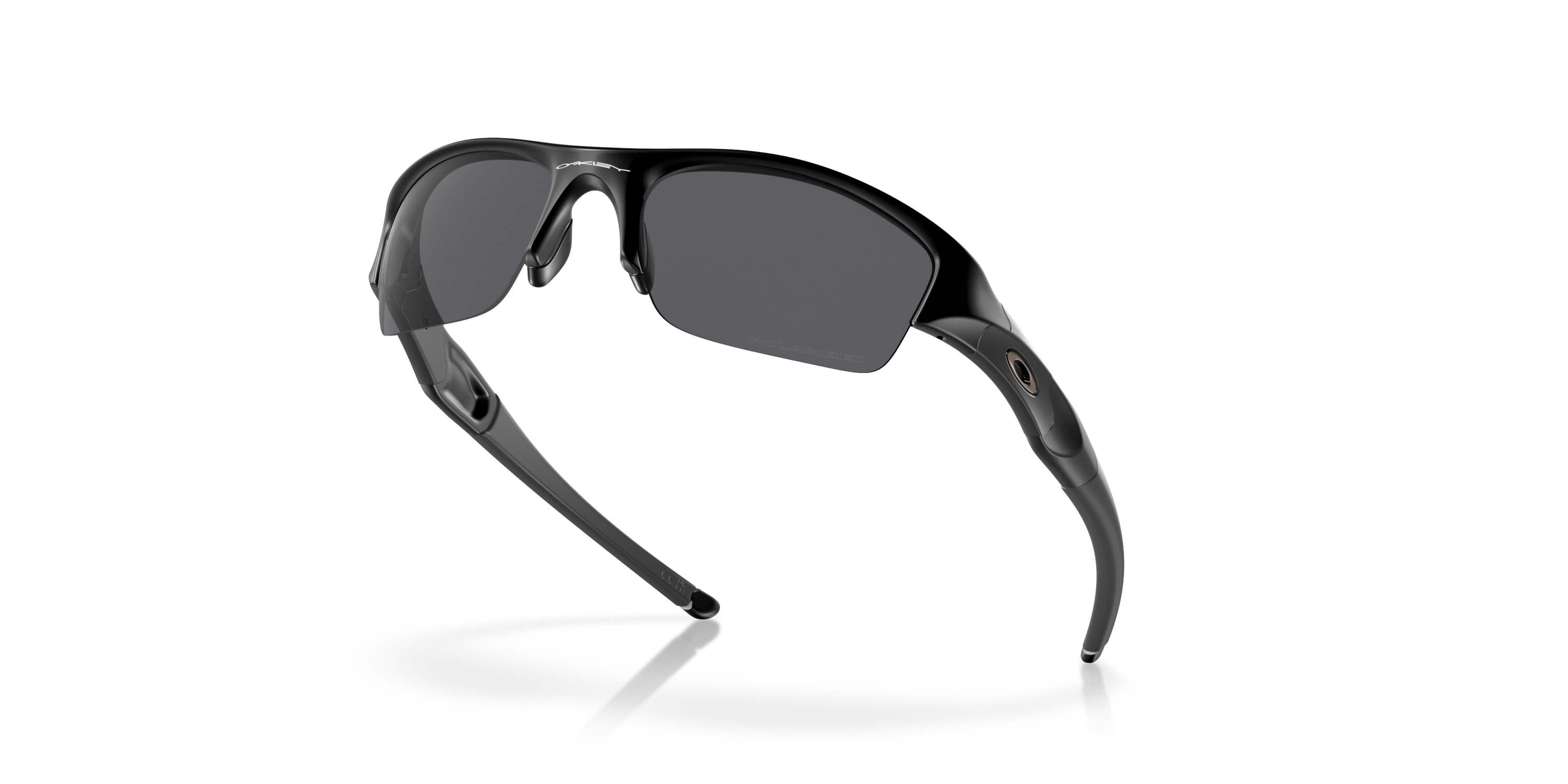 Standard Issue Flak Jacket® Grey Polarized Lenses, Matte Black Frame ...