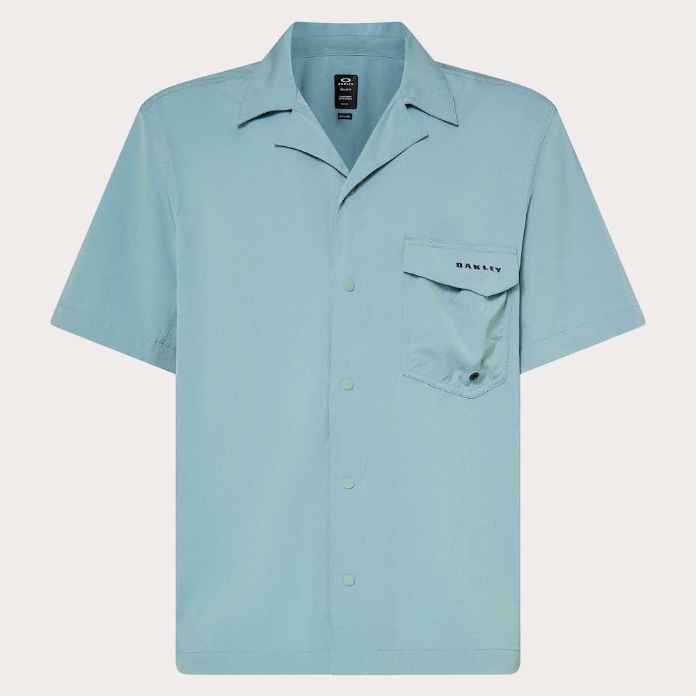 Oakley Cuban Collar SS Shirt - Pacific | Oakley® US