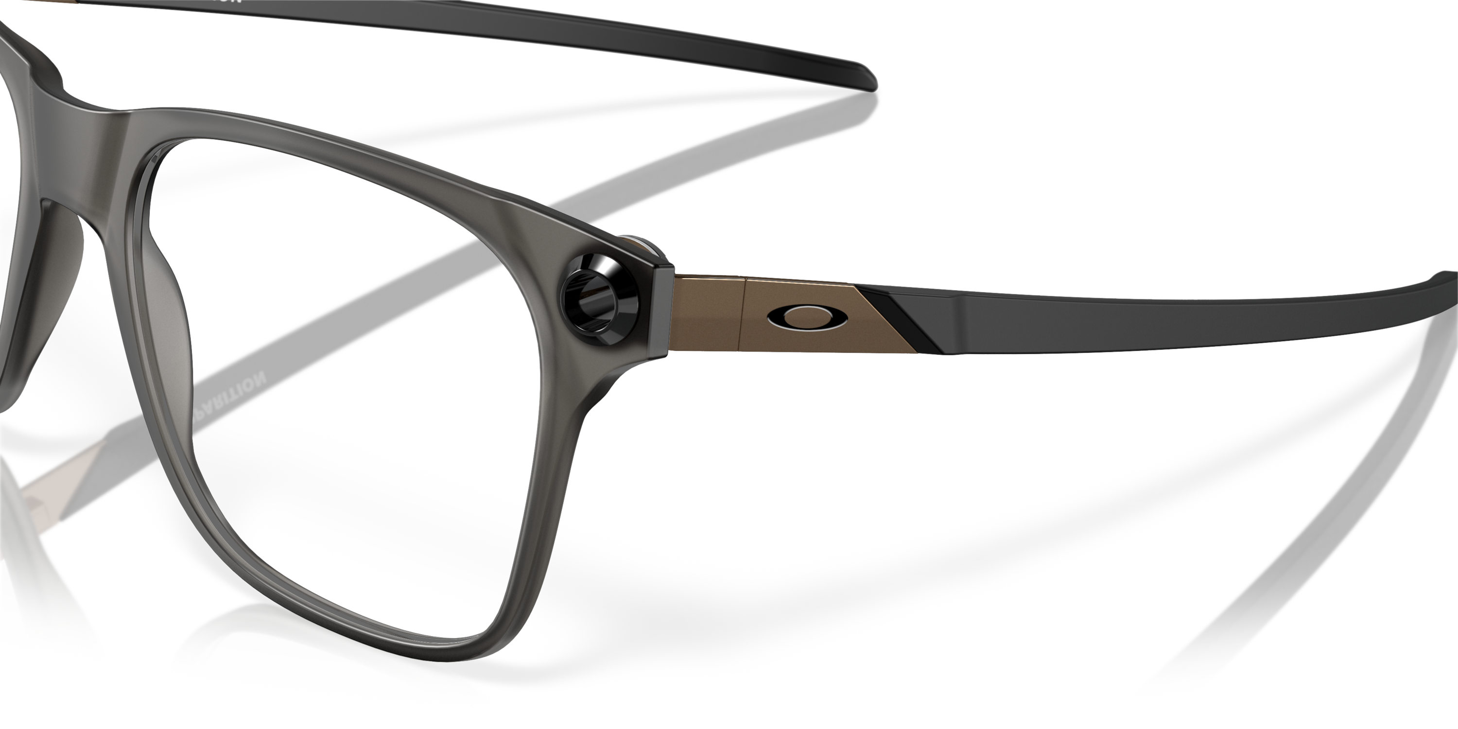 Oakley Apparition™ Eyeglasses with Satin Grey Smoke Frame | Oakley® US