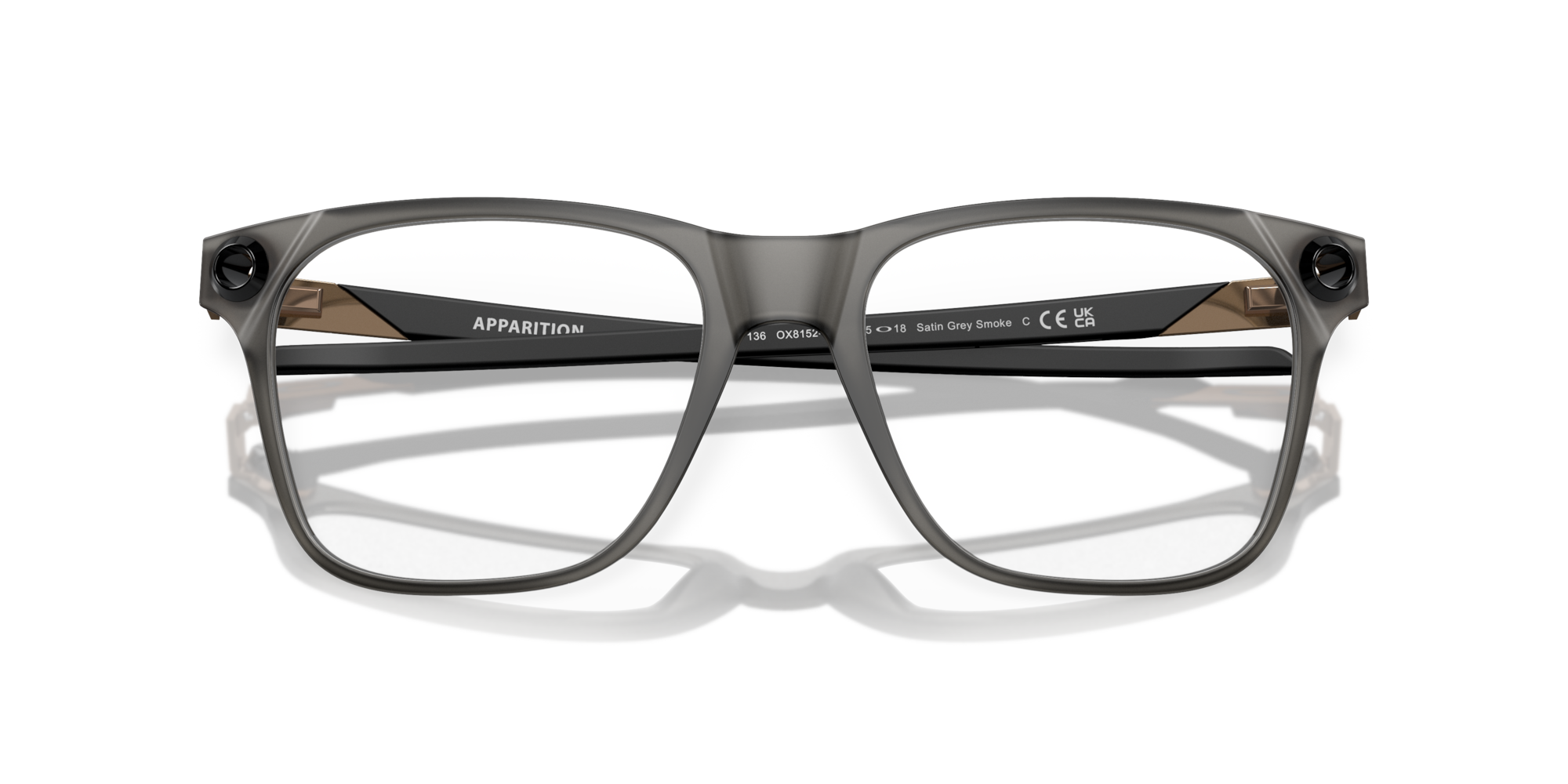 Oakley Apparition™ Eyeglasses with Satin Grey Smoke Frame | Oakley® US