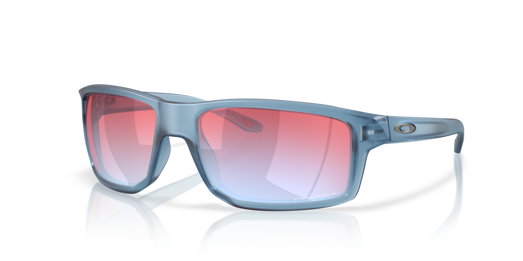 Gibston Prizm Snow Sapphire Lenses, Matte Transparent Stonewash Frame ...