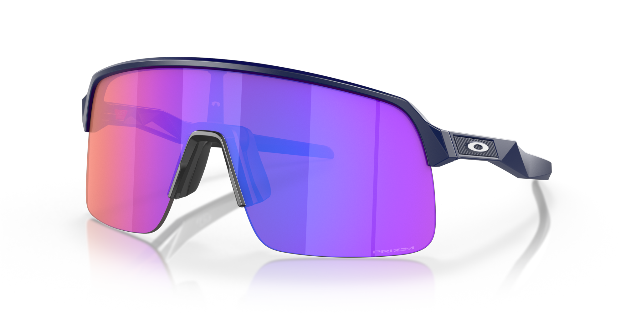 Sutro Lite (Low Bridge Fit) Prizm Trail Lenses, Matte Navy Frame ...