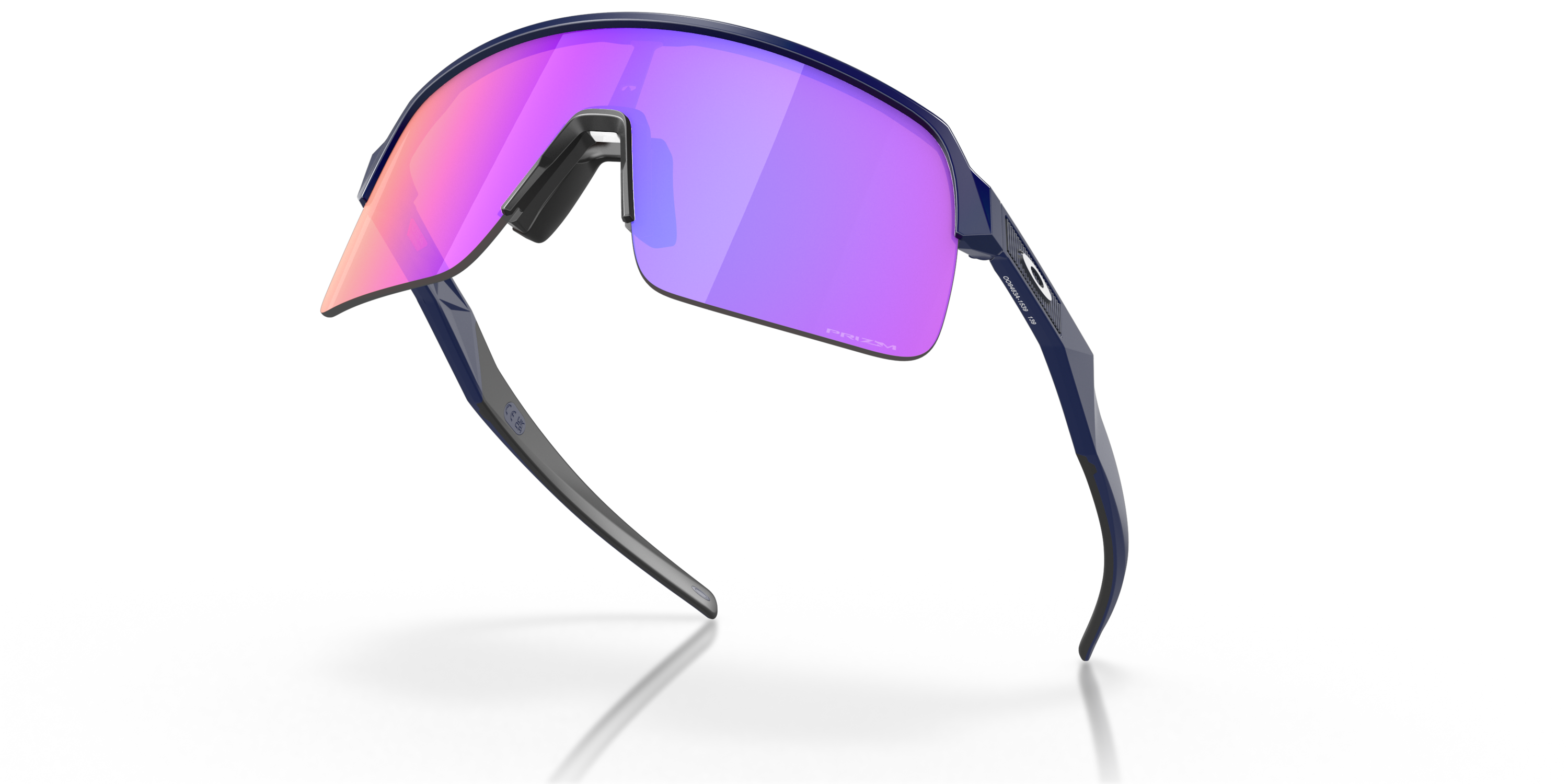 Sutro Lite (Low Bridge Fit) Prizm Trail Lenses, Matte Navy Frame ...