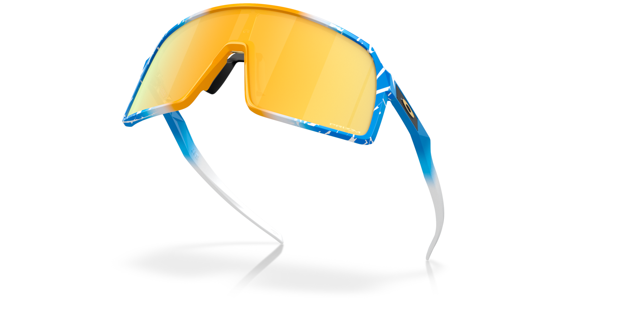 Oakley Sutro Player's Selection Sunglasses with Blue Yellow White ...
