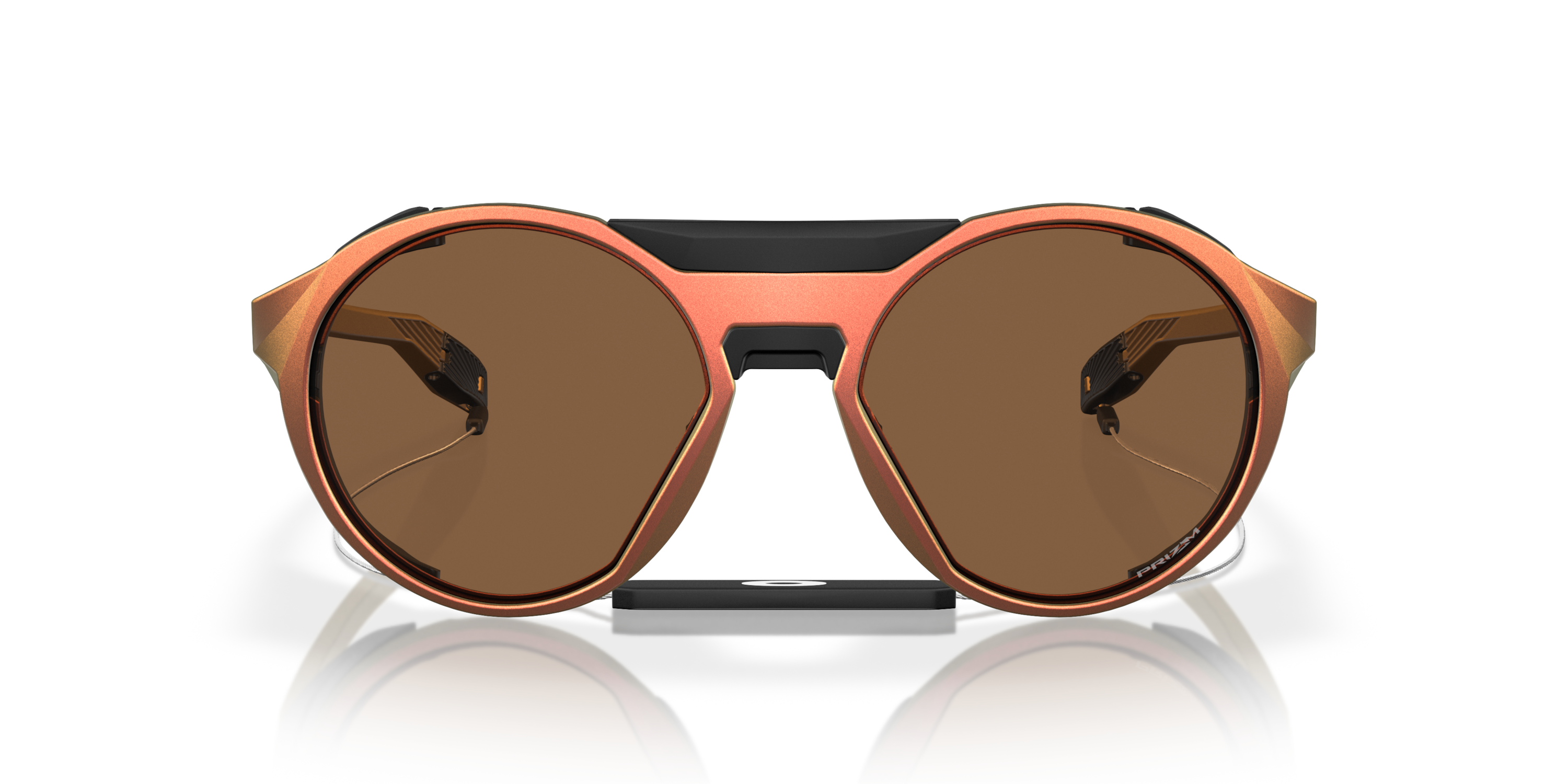 Clifden Prizm Bronze Lenses, Matte Red Gold Colorshift Frame Sunglasses ...