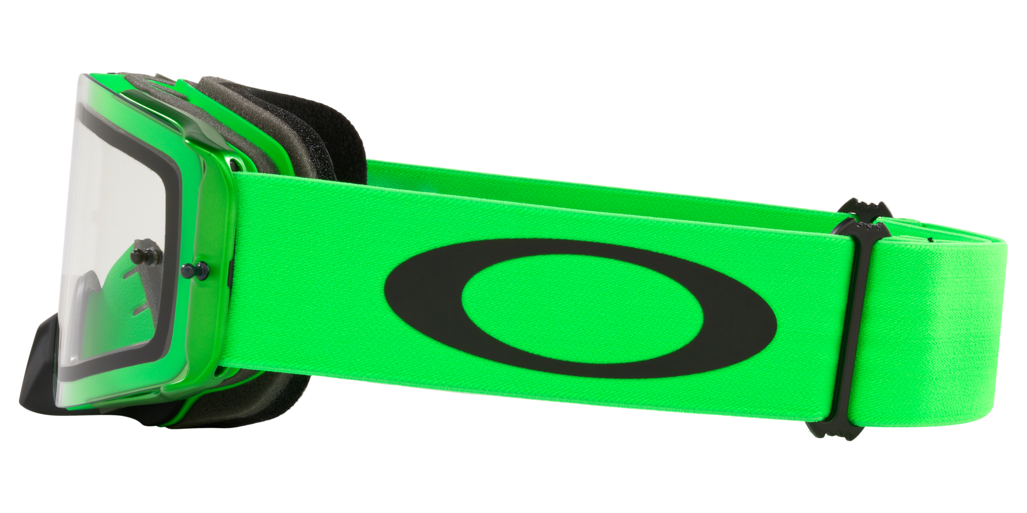 Oakley Front Line™ MX Goggles - Moto Green - Clear - OO7087-81 | Oakley® US