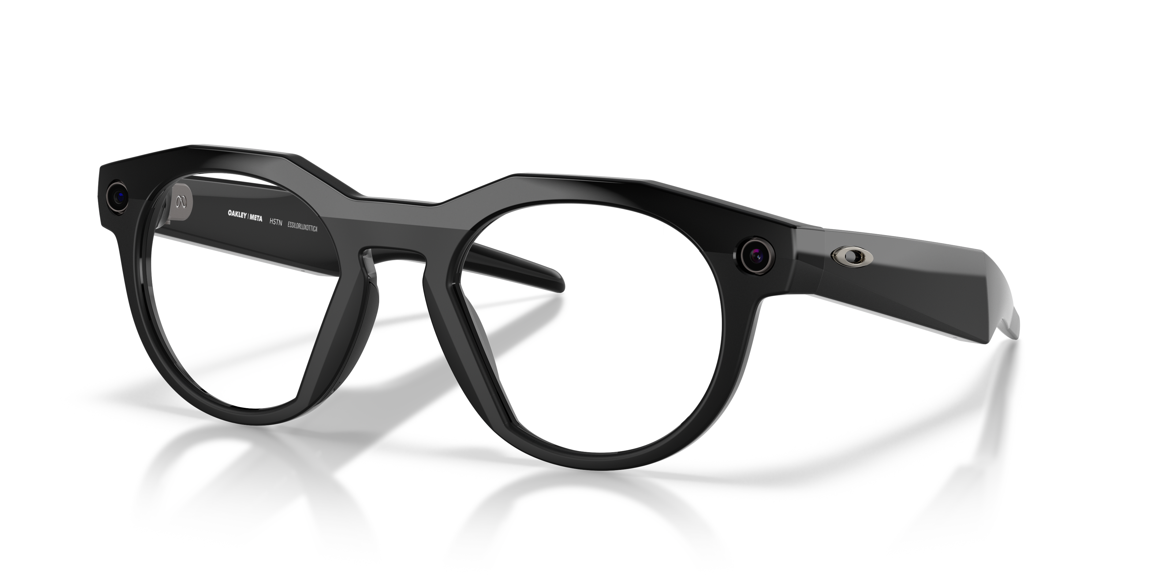 Oakley Meta HSTN AI Glasses with Black Frame and Clear Lenses | Oakley® US